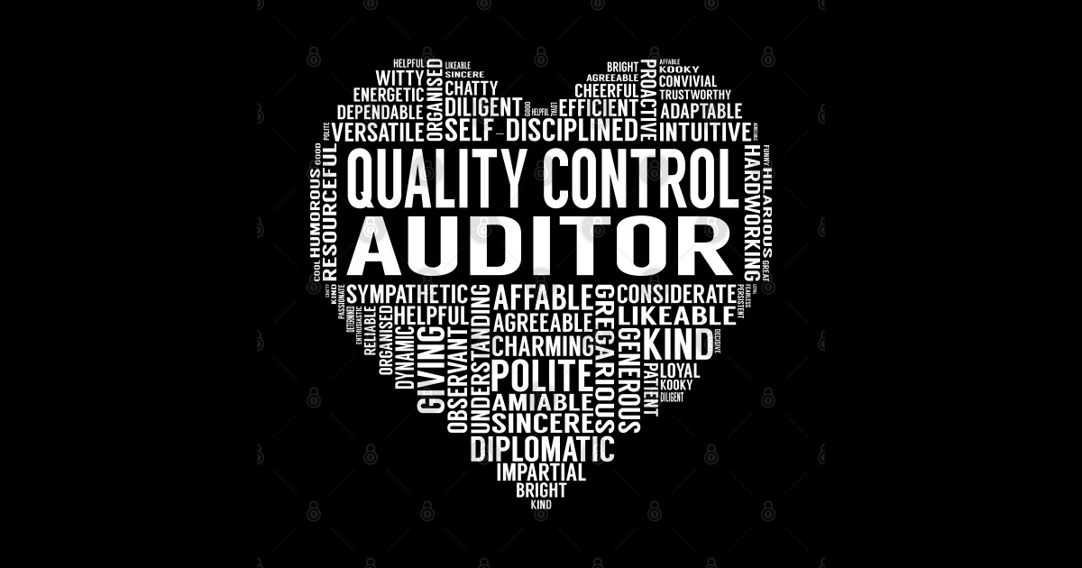 Quality Control Auditor Heart - Quality Control Auditor - Posters and ...