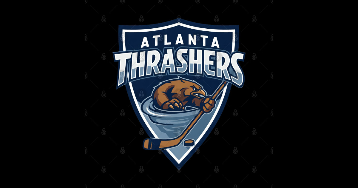 Atlanta Thrashers - Atlanta Thrashers - Sticker | TeePublic