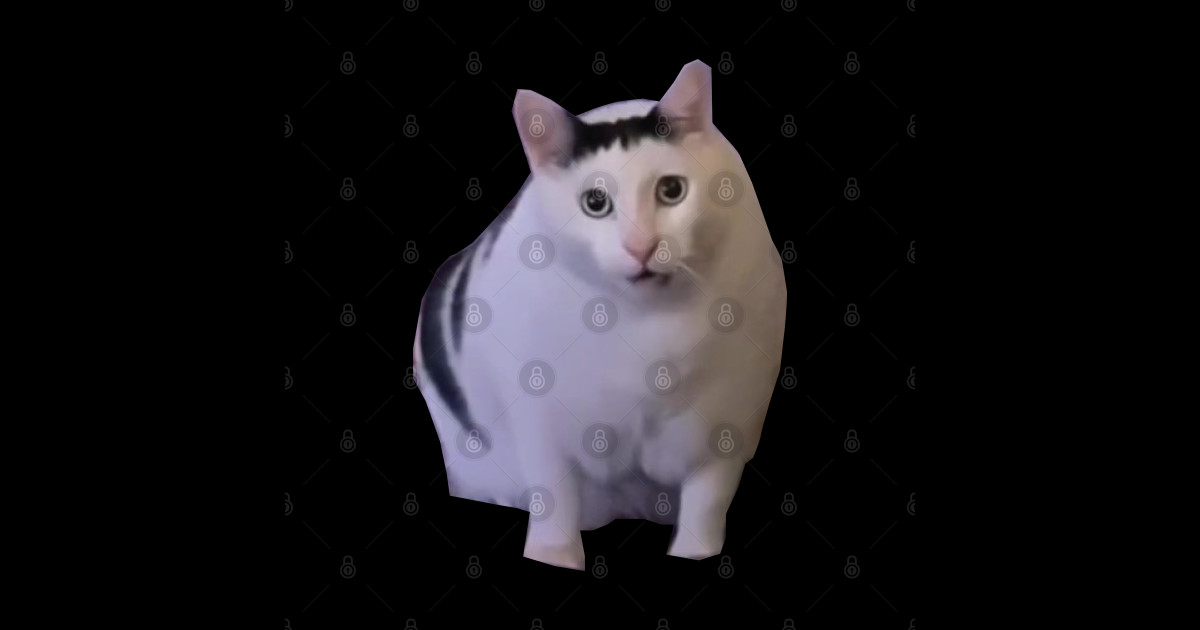 Huh Cat Meme - Huh Cat Meme - Sticker | TeePublic