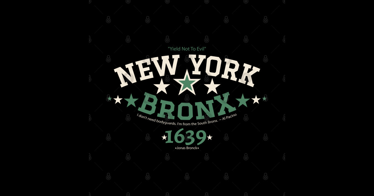 New York Bronx - New York Bronx Schriftzug - Bronx Logo - New York ...