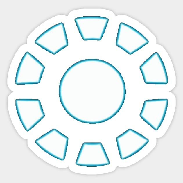 arc reactor - Arc Reactor - Sticker | TeePublic