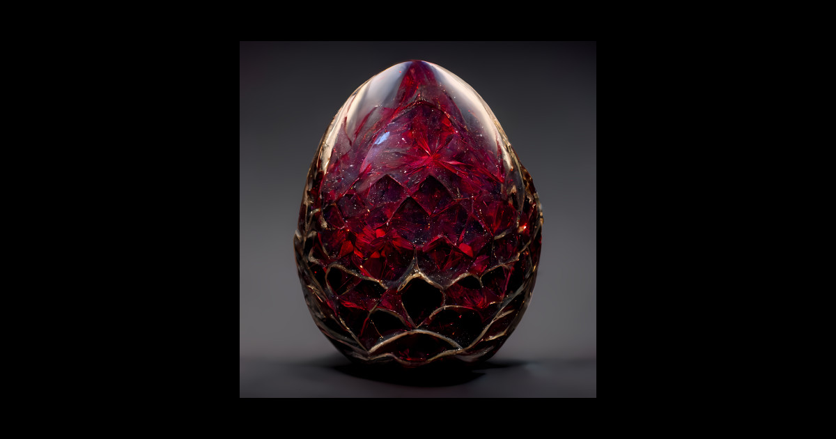Ruby Dragon Egg - Dragon Egg - Sticker | TeePublic