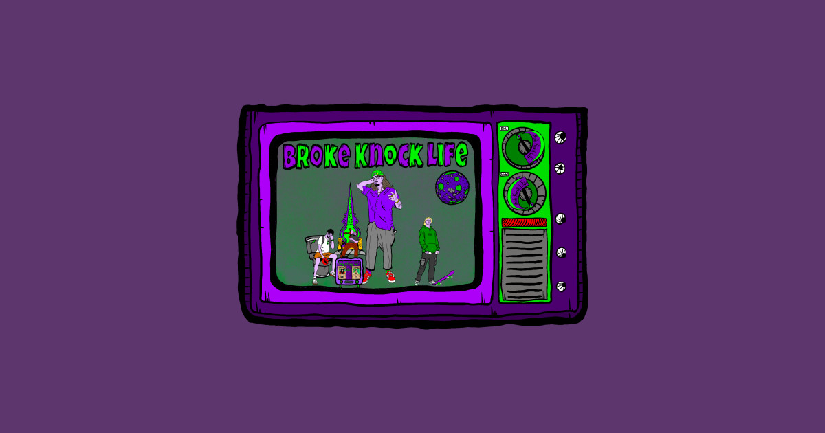 Broke Knock Life (Official Logo) Merch!! - Podcast Merch - T-Shirt ...