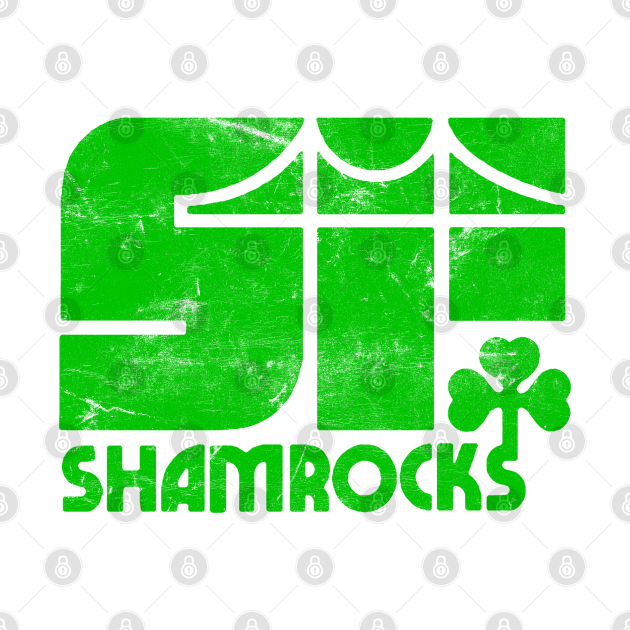 San Francisco Shamrocks PHL Hockey Team - Vintage/Faded Design - Ice ...