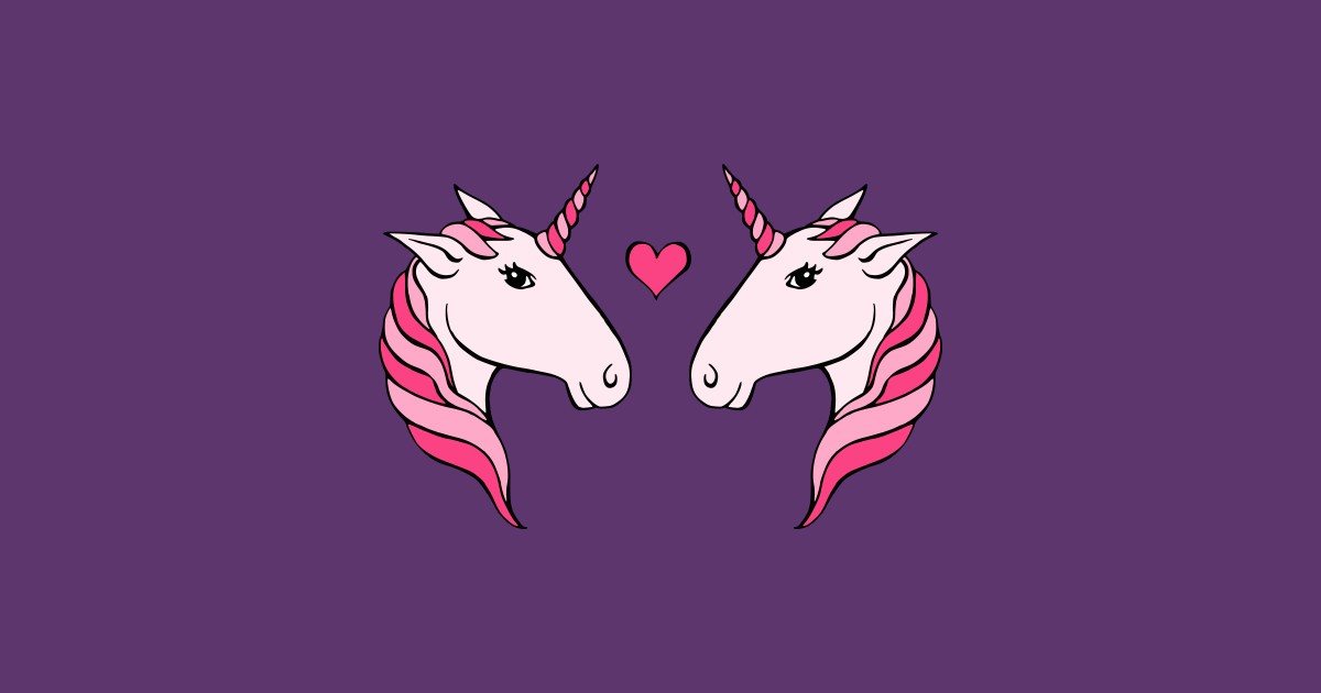 Pink Unicorn Couple Unicorn Pillow Teepublic