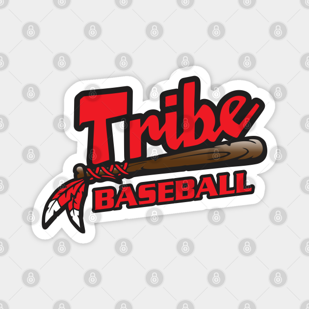 Tribe Baseball Logo - Tribe - Magnet | TeePublic