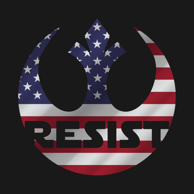 USA Resistance - Resist - T-Shirt | TeePublic