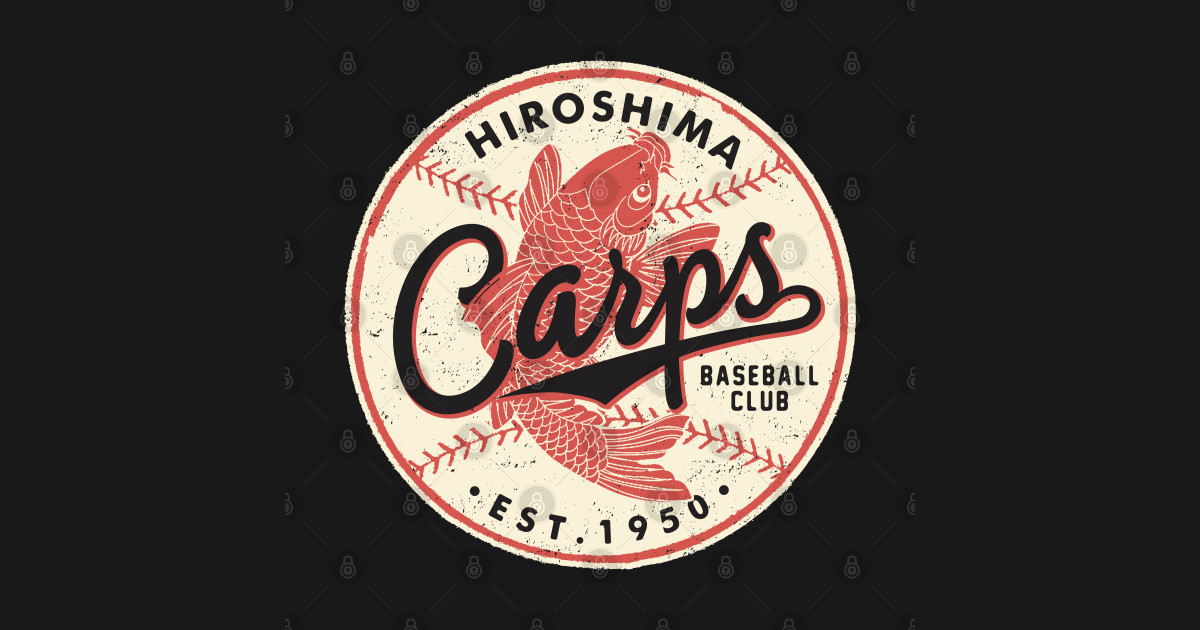 Hiroshima Carps Baseball by Buck Tee Original - Hiroshima Carp - T ...