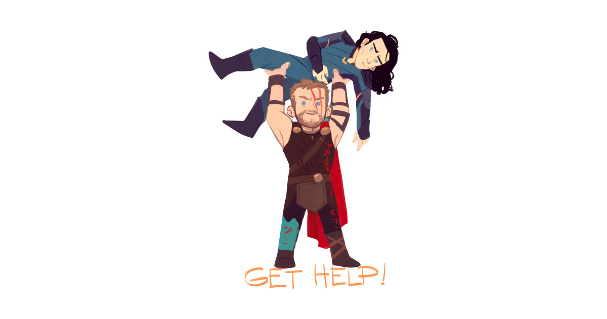 Get help! - Thor - T-Shirt | TeePublic