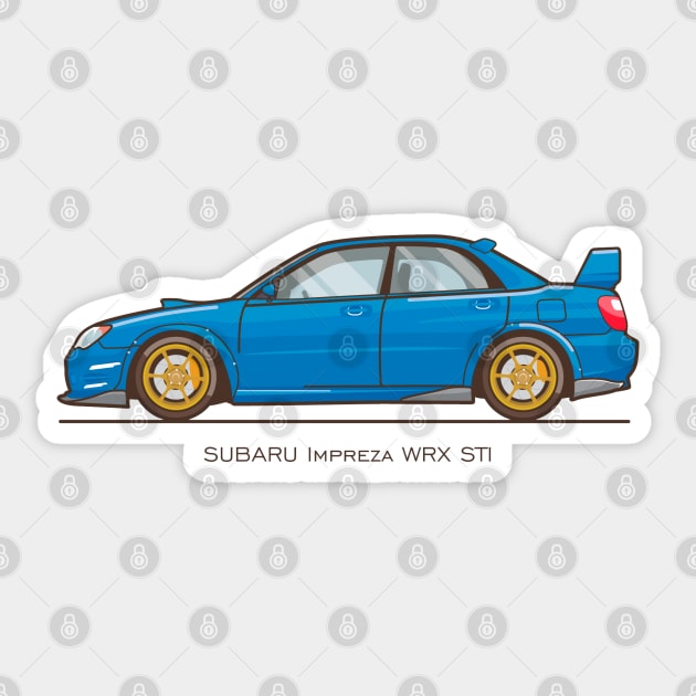 Subaru Impreza WRX STI - Subaru Impreza Wrx Sti - Sticker | TeePublic