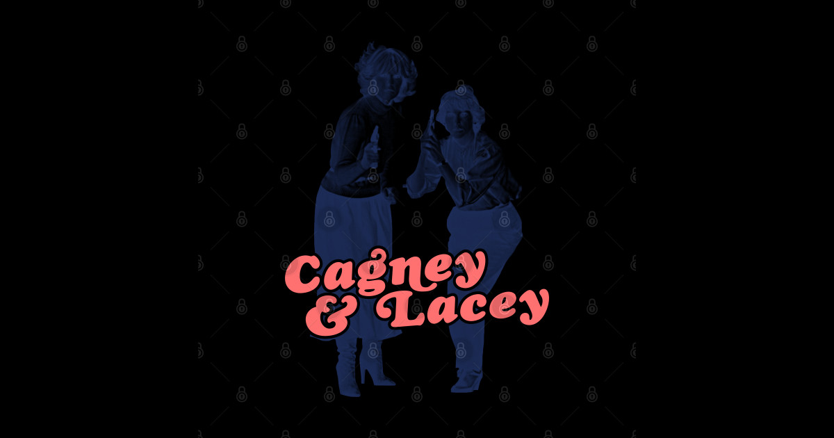 Cagney & Lacey // Retro 80s FanArt - Cagney And Lacey - Sticker | TeePublic