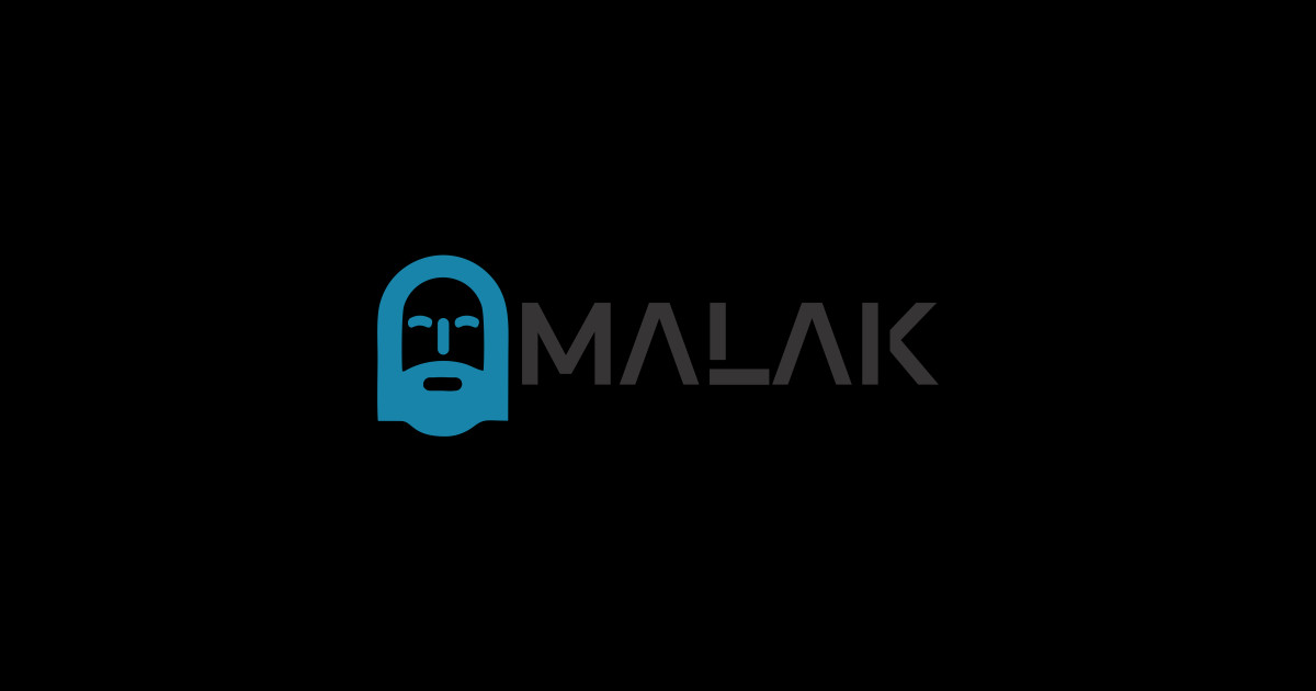 Malak Standard Original Logo - Christian Clothing - Sticker | TeePublic