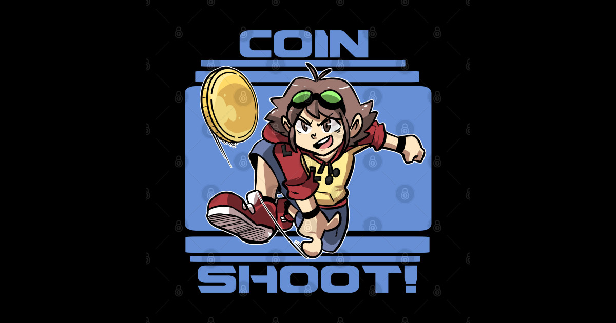 Coin Shoot! - Gaming - Sticker | TeePublic