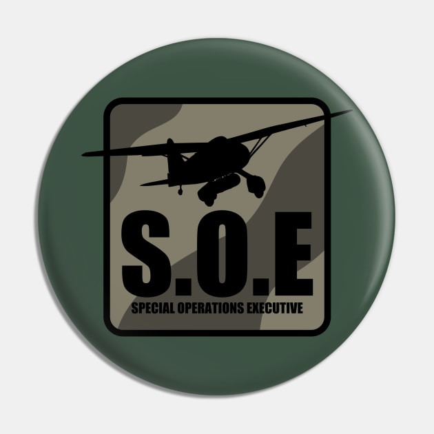 WW2 SOE Westland Lysander - Ww2 Raf Special Duties - Pin | TeePublic