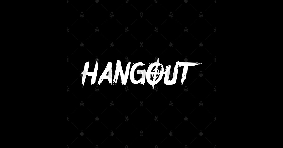 Hangout - Hangout - Sticker | TeePublic