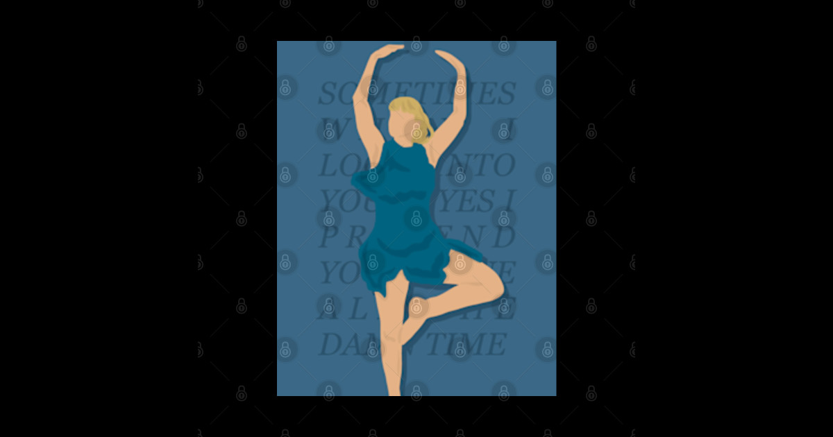 Delicate Poster Print - Taylor Swift - Sticker | TeePublic