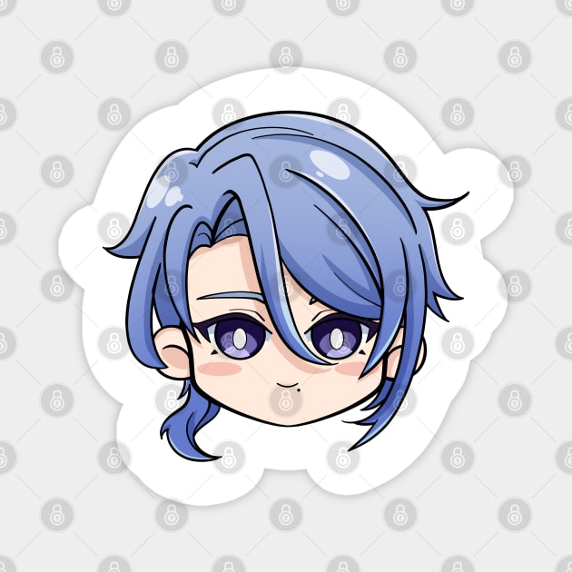 Ayato chibi - Ayato Genshin Impact - Magnet | TeePublic