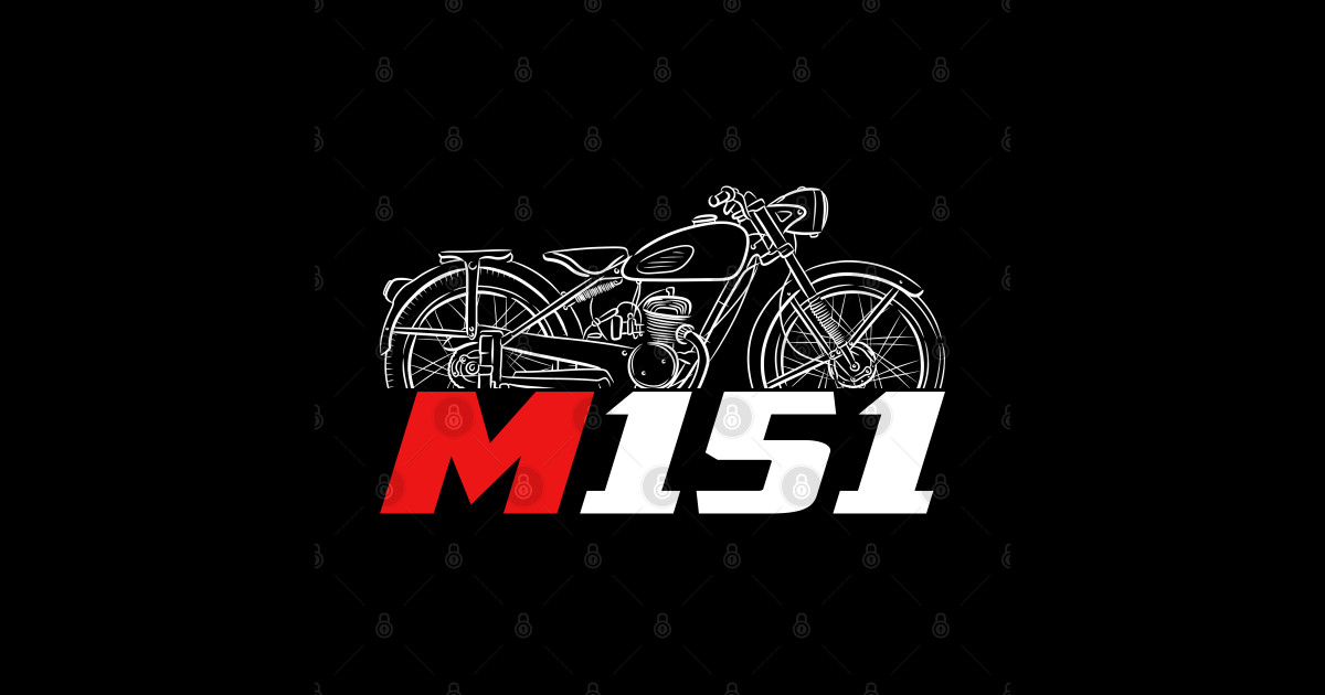 Maico M151 1950-1952 - Maico - Sticker | TeePublic