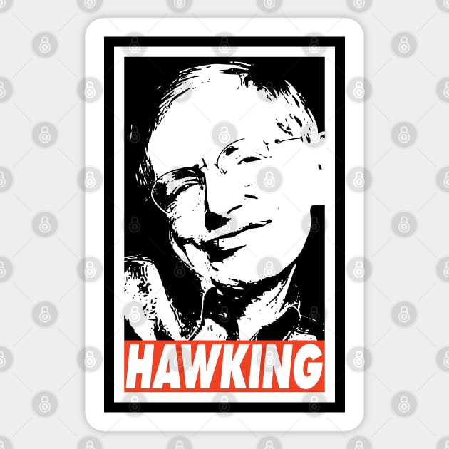 HAWKING - Stephen Hawking - Sticker | TeePublic