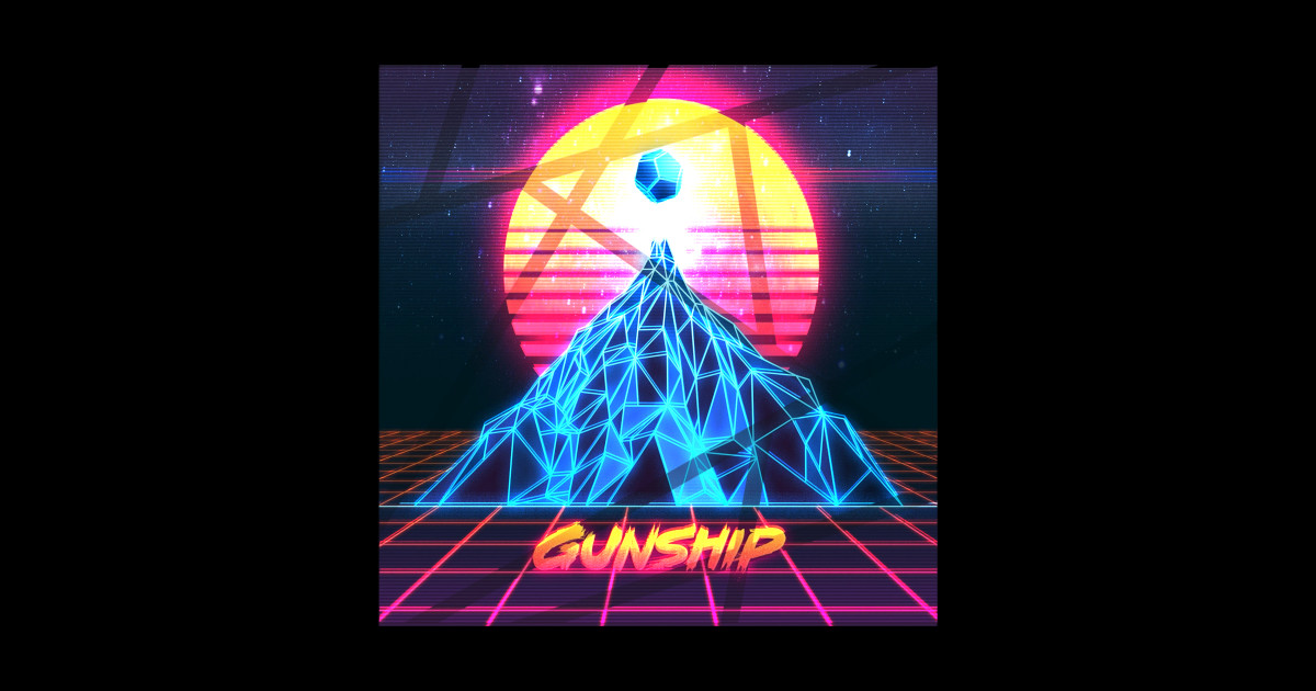 Gunship band - Gunship - Sticker | TeePublic