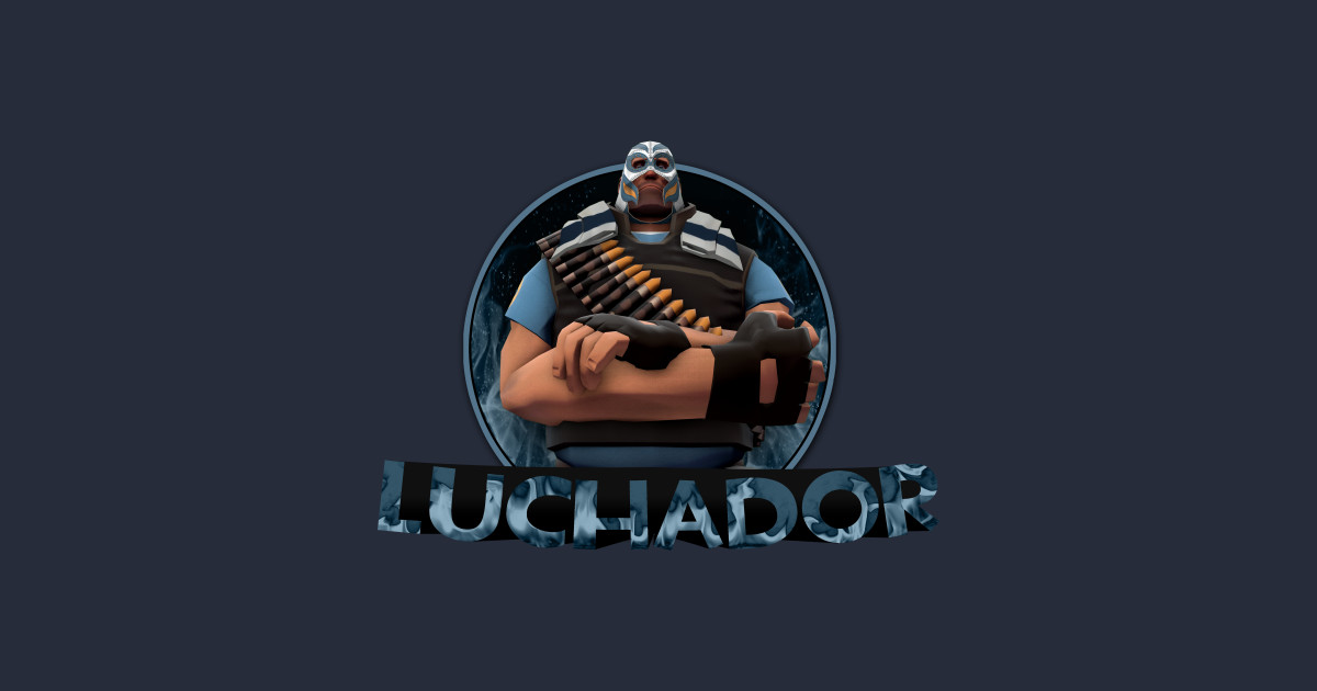 Blu Heavy - El Luchador - Tf2 - Hoodie | TeePublic