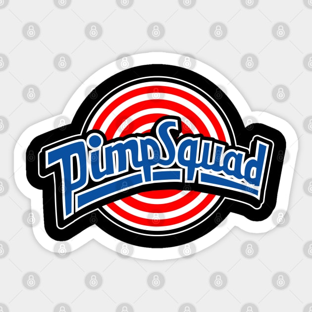 PIMP SQUAD - Weckywerks Pimp Squad - Sticker | TeePublic