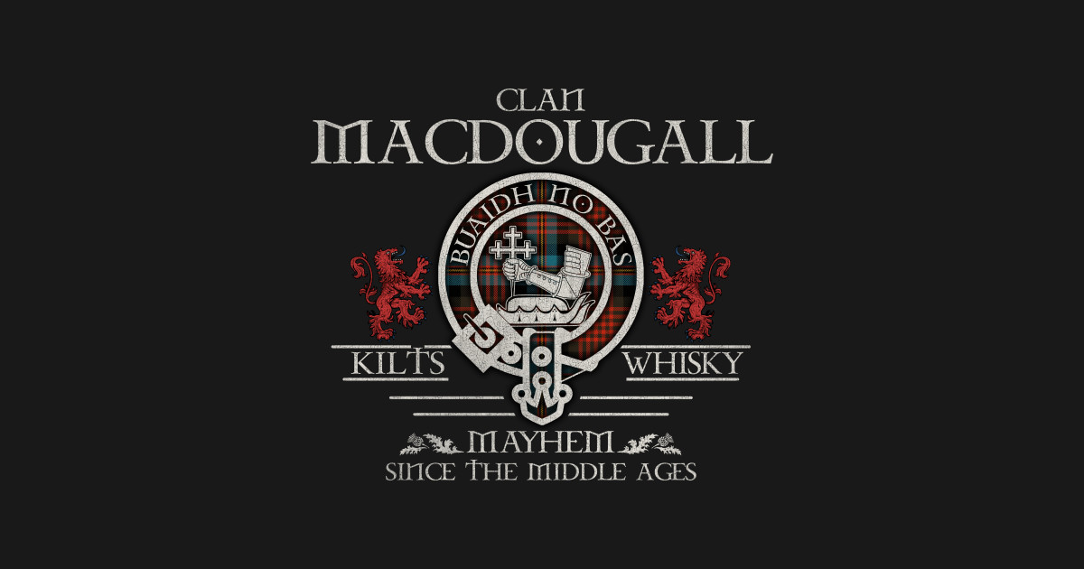 Clan MacDougall William tartan crest family reunion Highland Games ...