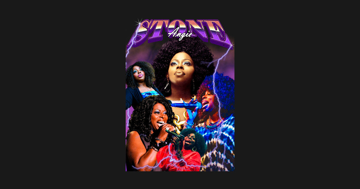 Vintage Angie Stone - Vintage - T-Shirt | TeePublic