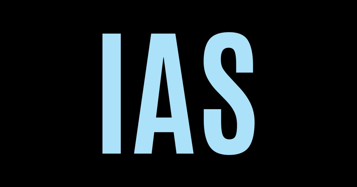 IAS Official Logo - Podcast - Sticker | TeePublic