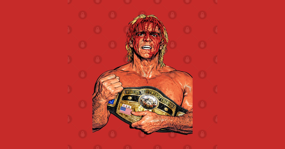 Ric Flair Crimson Mask - Ric Flair - T-Shirt | TeePublic