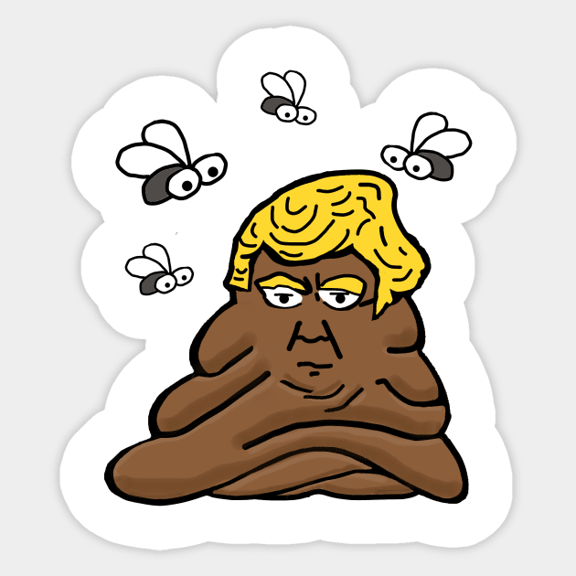 Donald Trump Dump - Politics - Sticker | TeePublic