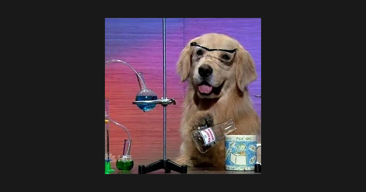Science Dog Meme - Meme - T-Shirt | TeePublic