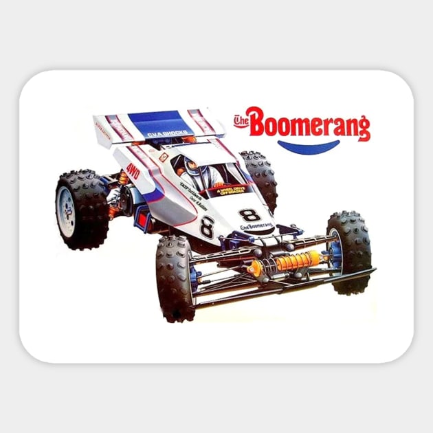 Classic Radio Controlled Race Car - The Boomerang - Radio Controlled ...