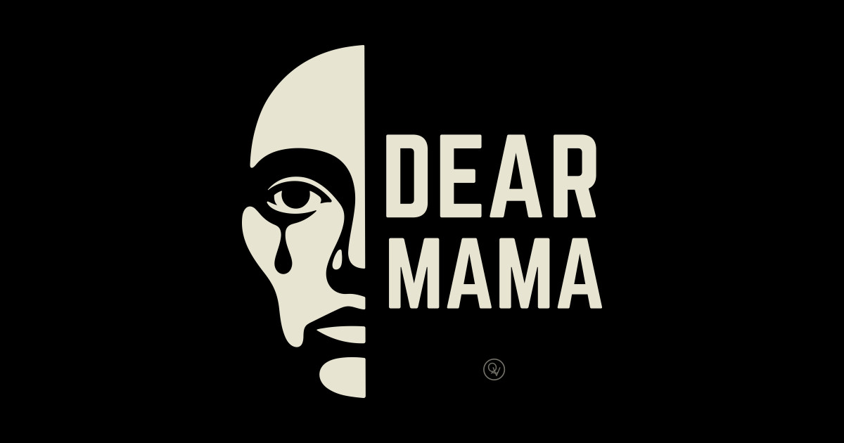 "Dear Mama - Half Male Face Silhouette with Tear Drop | Emotional ...
