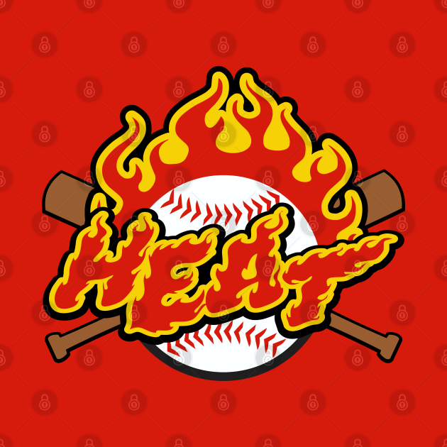 Heat Baseball Logo - Heat - Tapestry | TeePublic