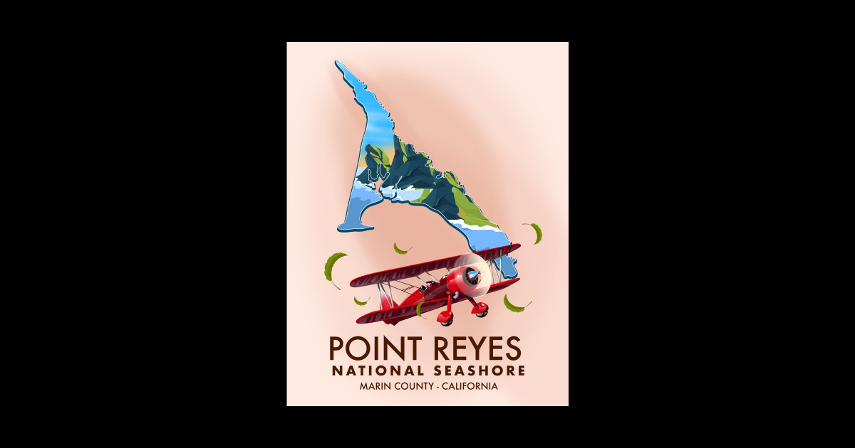 Point Reyes National Seashore - Point Reyes National Seashore - Sticker ...