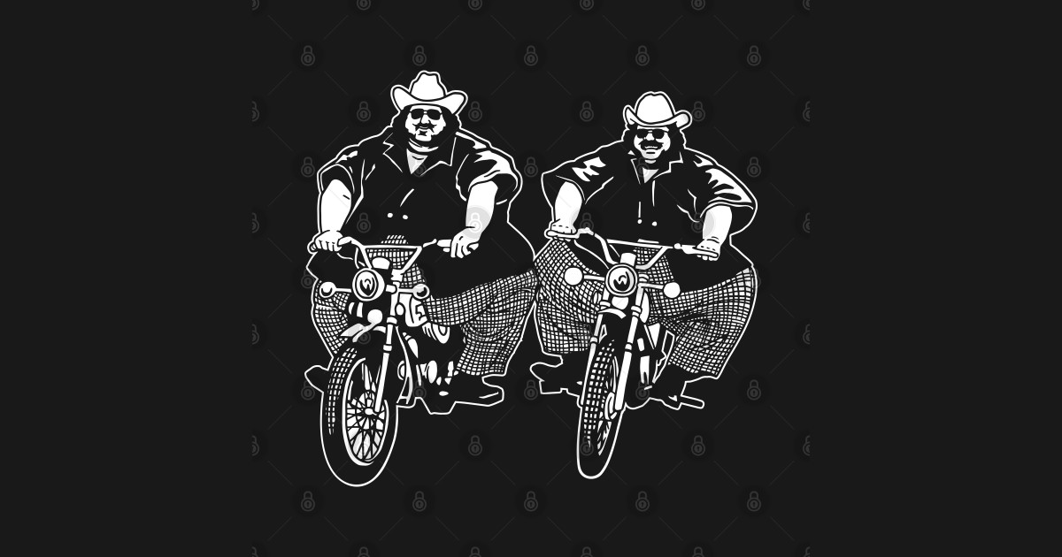 Fat Twins on Motorcycles - Fat Twins - T-Shirt | TeePublic