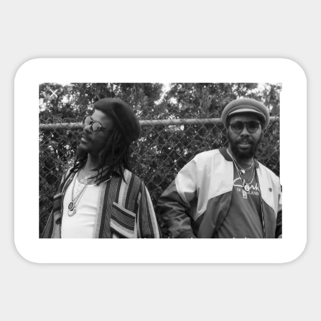 Mikey Jarrett "Andrew Tosh Throwback" - Andrew Tosh - Sticker | TeePublic