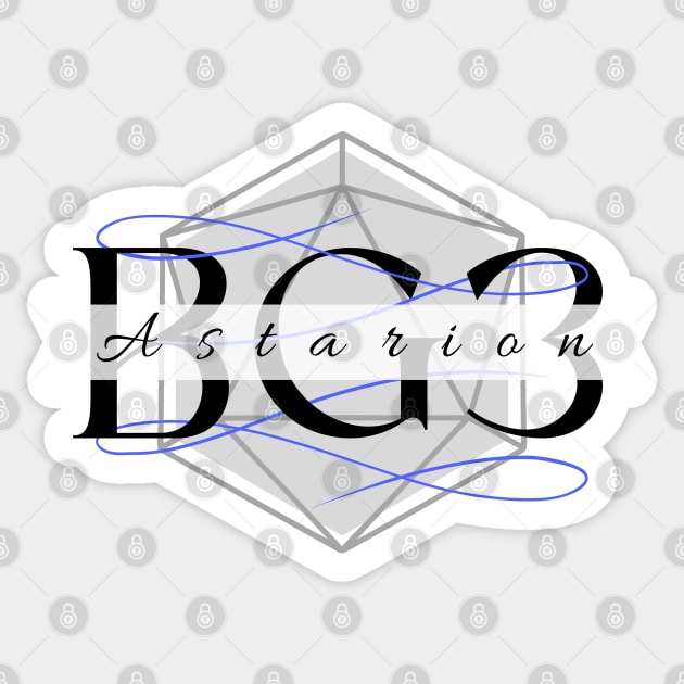Astarian Balder's Gate 3 - Dnd - Sticker | TeePublic