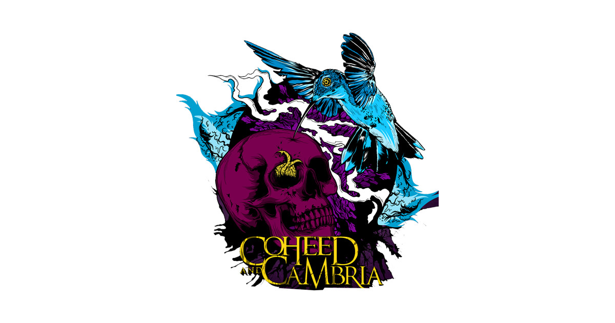 Skull Blue Bird - Coheed And Cambria - T-Shirt | TeePublic
