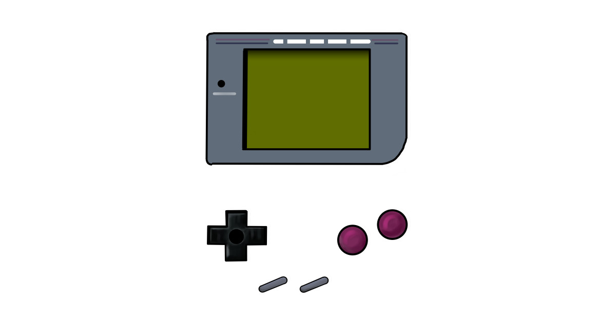 Classic GrayBoy - Gameboy - T-Shirt | TeePublic