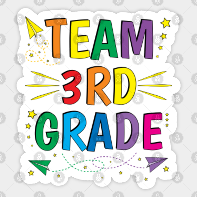 Team 3rd Grade Teacher Shirts Third Grade Team - Team 3rd Grade ...
