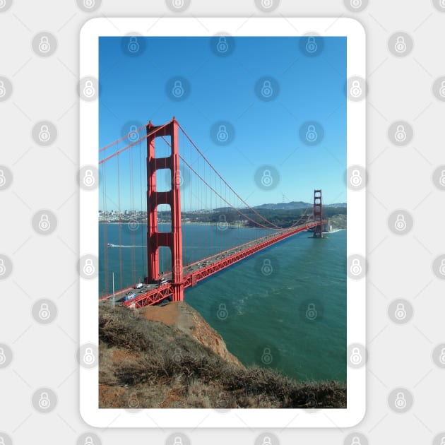 Golden Gate Bridge - Bridge - Sticker | TeePublic
