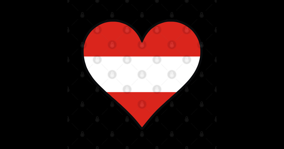 I Love Austria - Austria - T-Shirt | TeePublic