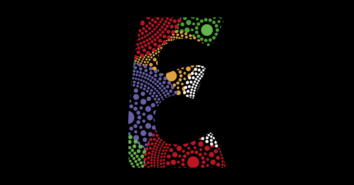 E Aboriginal letter - Alphabet - Sticker | TeePublic