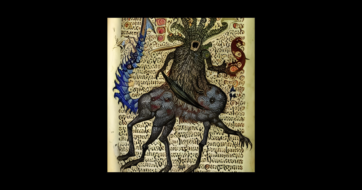Medieval Monster - Medieval - Posters and Art Prints | TeePublic