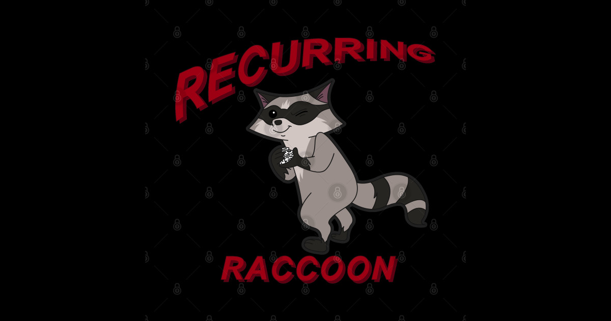 Recurring Raccoon - Milo Murphys Law - T-Shirt | TeePublic