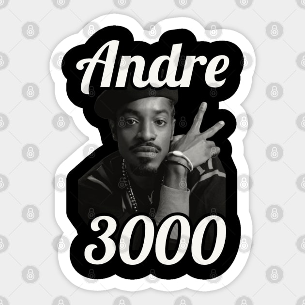 Andre 3000 / 1975 - Andre 3000 - Sticker | TeePublic
