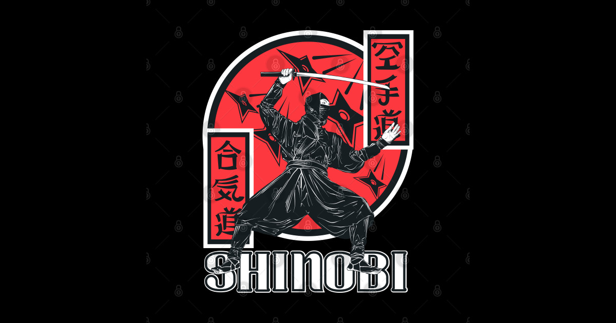 Shinobi Ninja - Ninja - Sticker | TeePublic