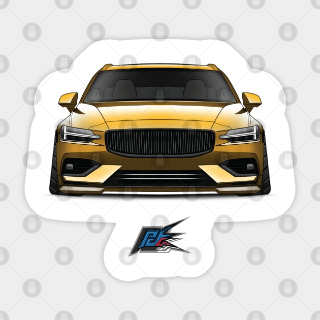 volvo v60 estate - Volvo V70 - Sticker | TeePublic